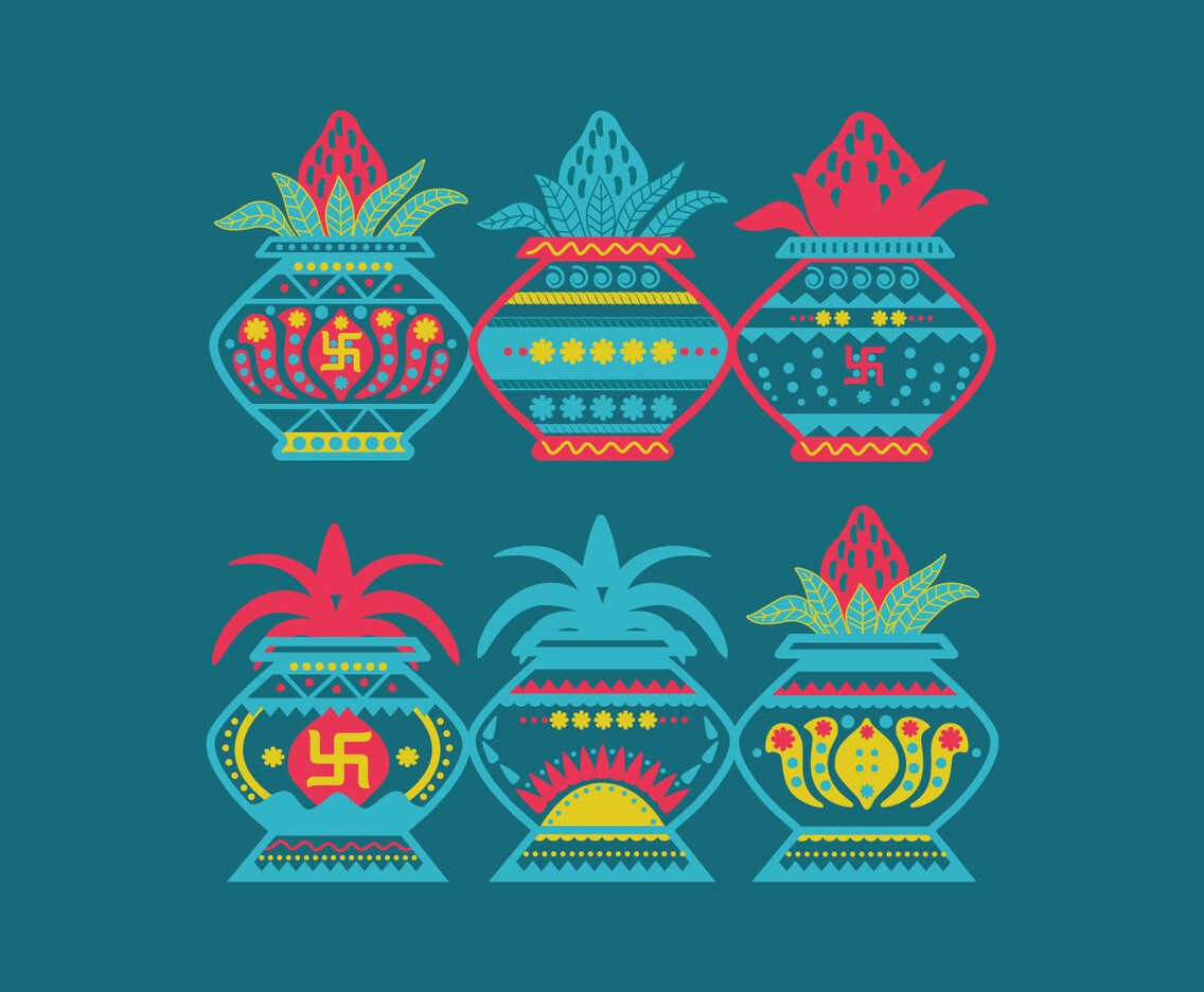 Kalash Vector Vector Art & Graphics | freevector.com