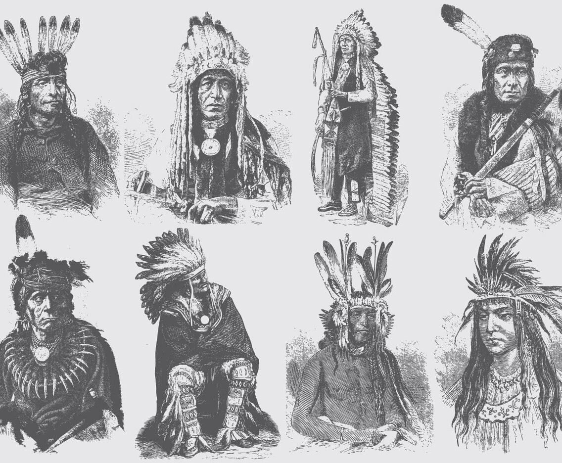 Native American People Vector Art & Graphics | freevector.com