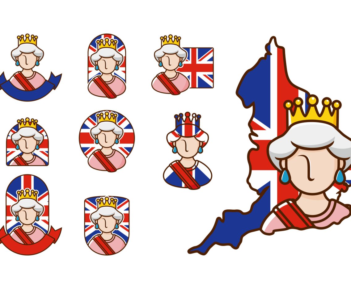 Queen Elizabeth Vector Vector Art & Graphics | freevector.com