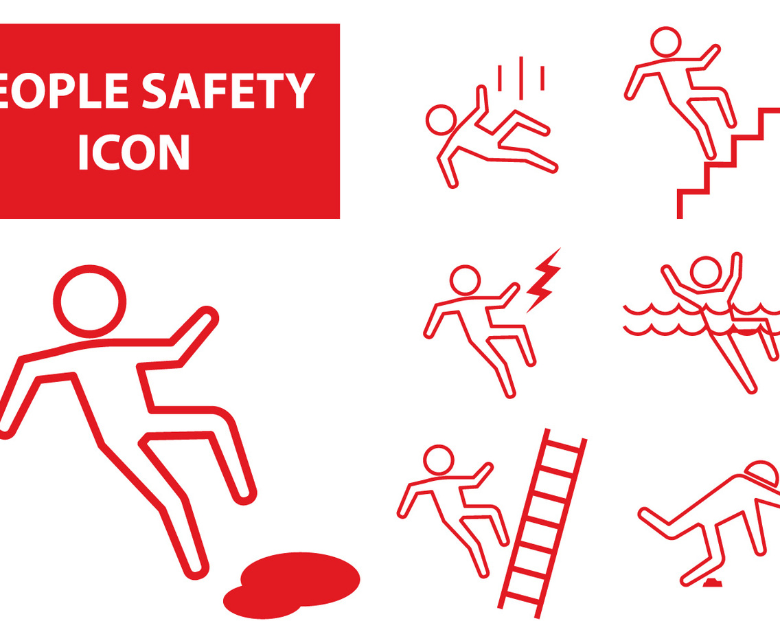 People Safety Icon Vector Art & Graphics | freevector.com