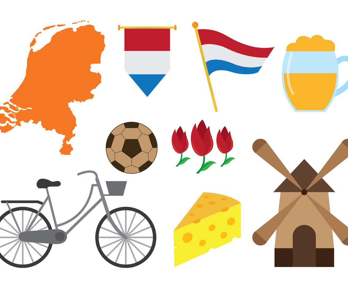 Netherlands Icons Vector Vector Art & Graphics | freevector.com