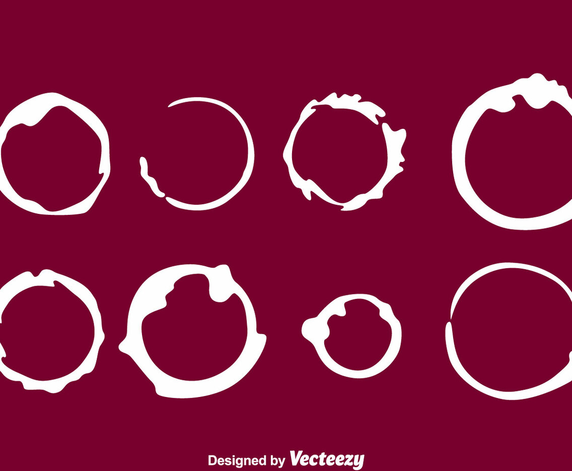 White Wine Stain Vector Vector Art & Graphics | freevector.com