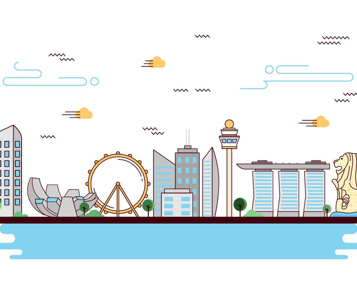 Free Merlion Illustration Vector Vector Art & Graphics | freevector.com