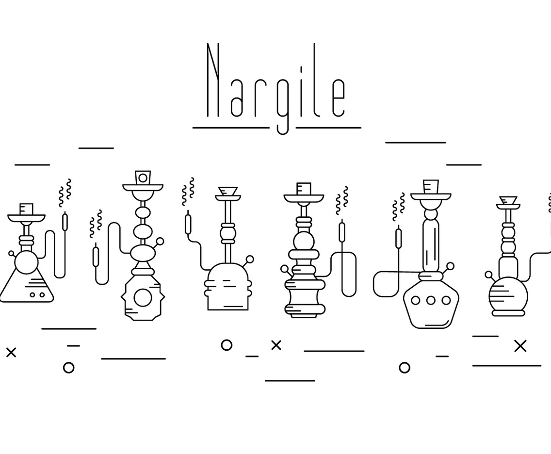 Free Nargile Collection Vector Art & Graphics | freevector.com