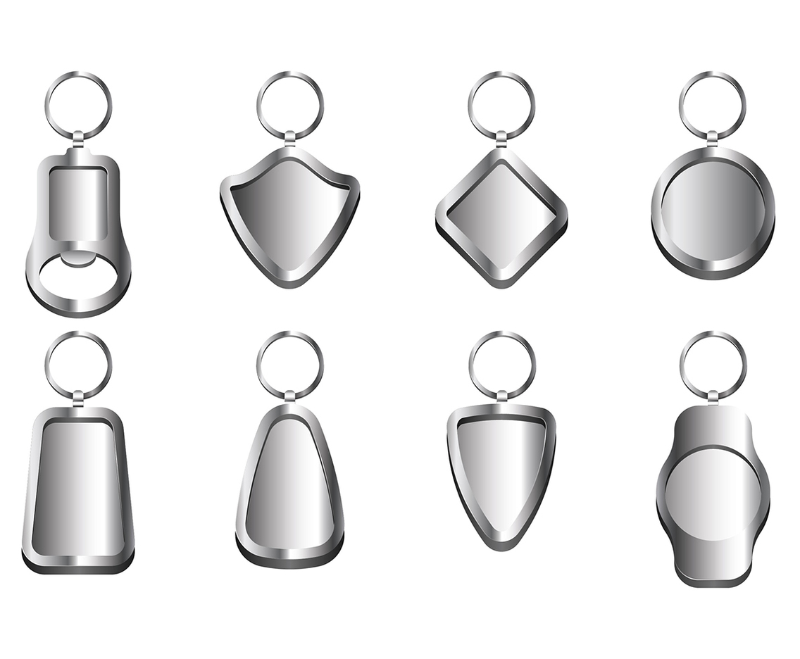 Key Chains Metal Vector Vector Art & Graphics | freevector.com