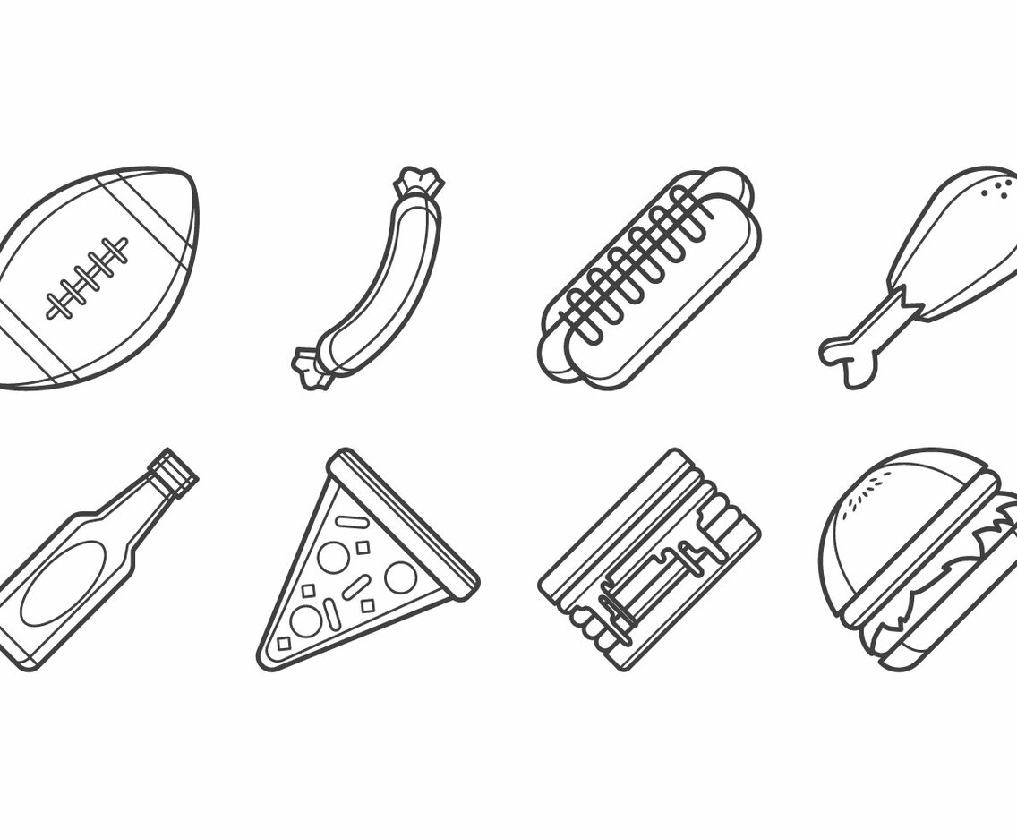 Free Tailgate Feast Icon Vector Vector Art & Graphics | freevector.com