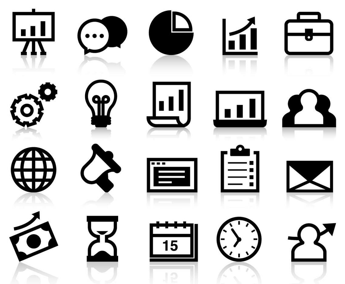 Free Business Grow Up Icons Vector Vector Art & Graphics | freevector.com