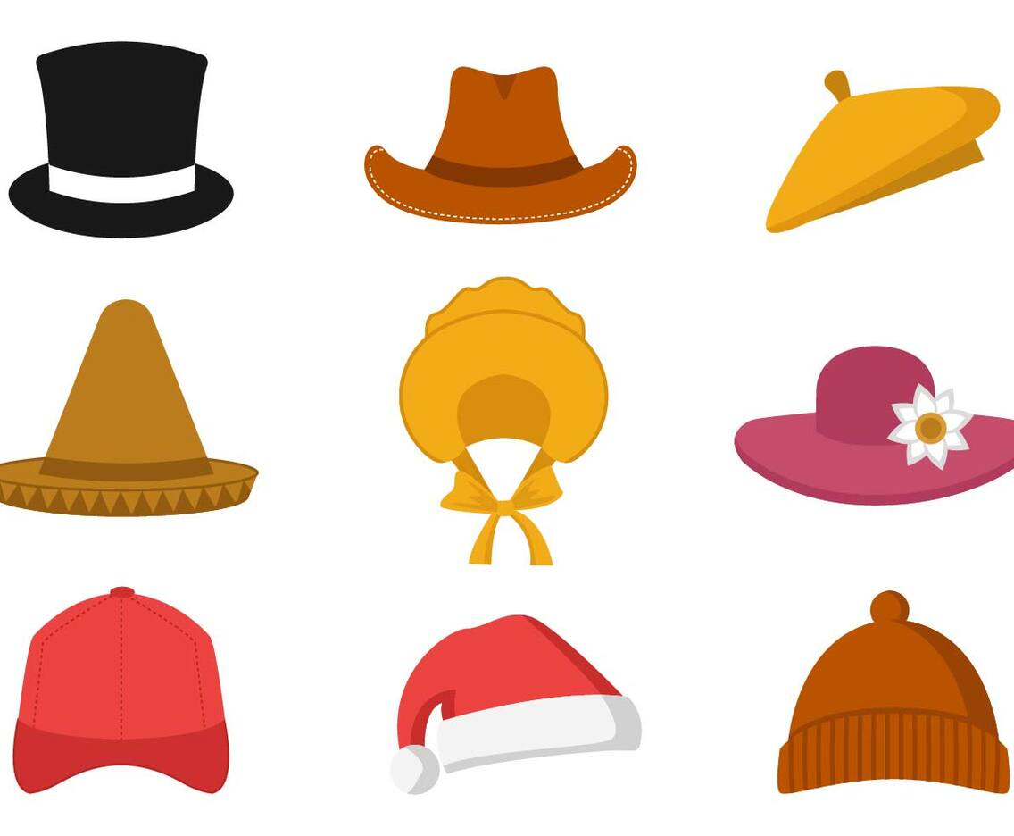 Free Collection Of Hat Vector Vector Art & Graphics | freevector.com