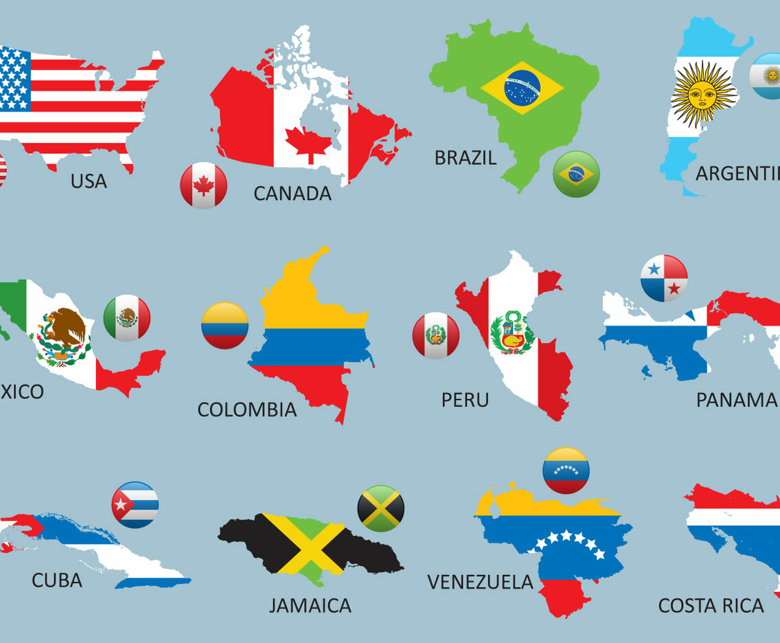Americas Maps Vector Art & Graphics | freevector.com