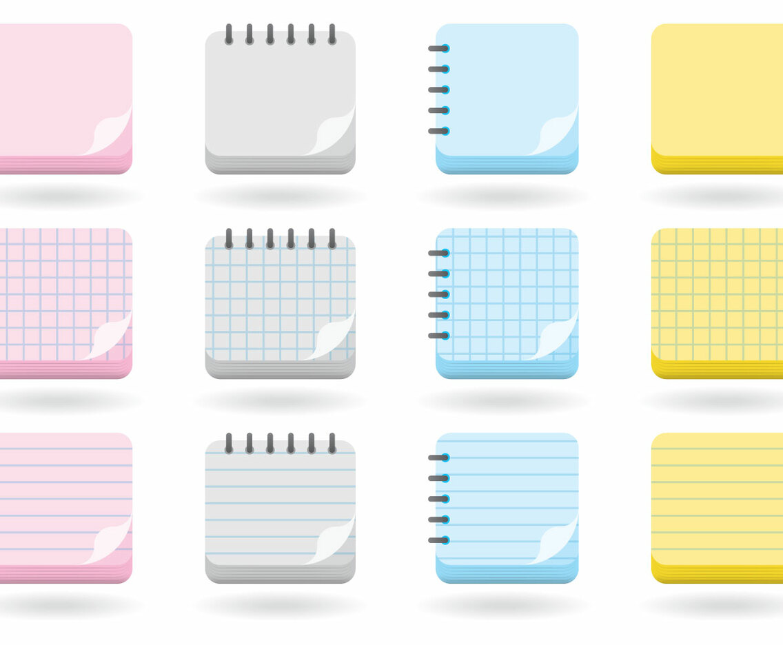 Flip Pages Icons Vector Art & Graphics | freevector.com