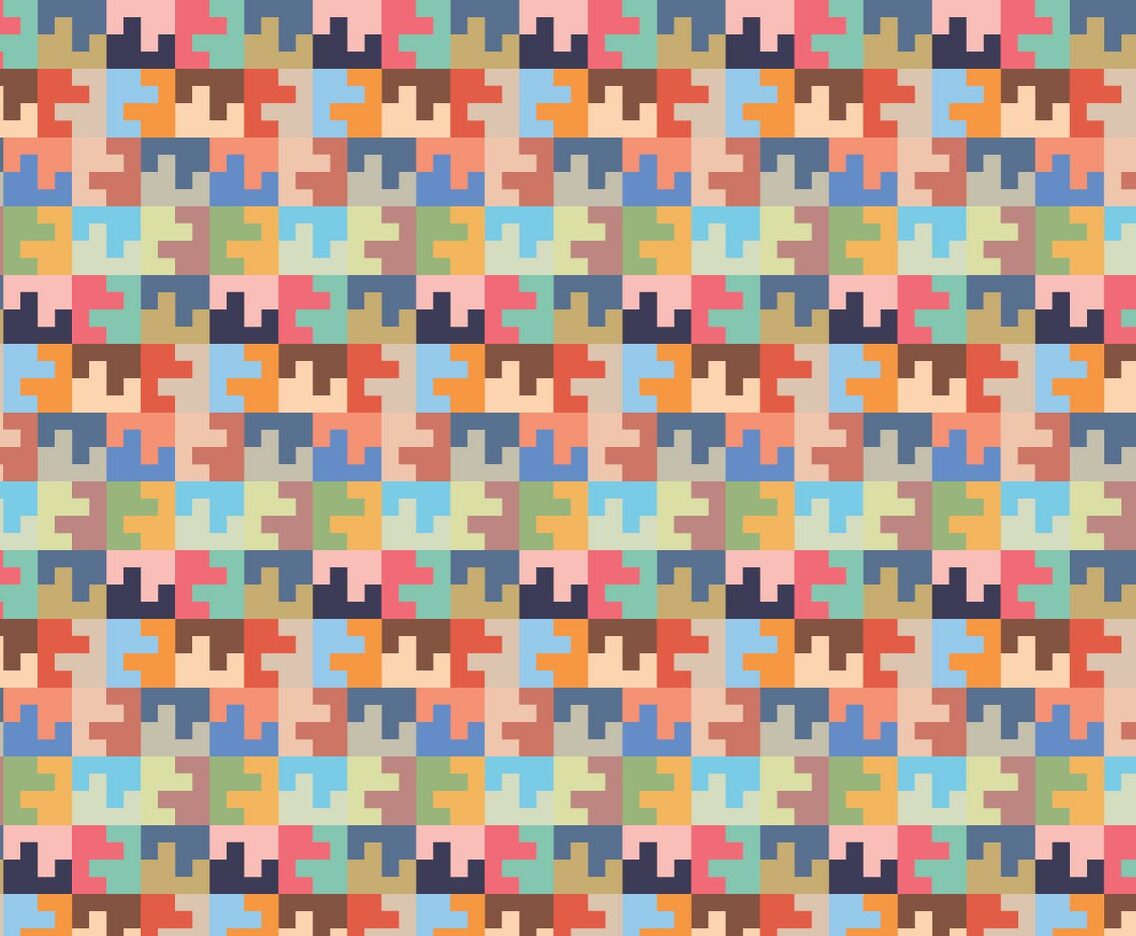 Pastel Square Random Pattern Vector Art & Graphics | freevector.com