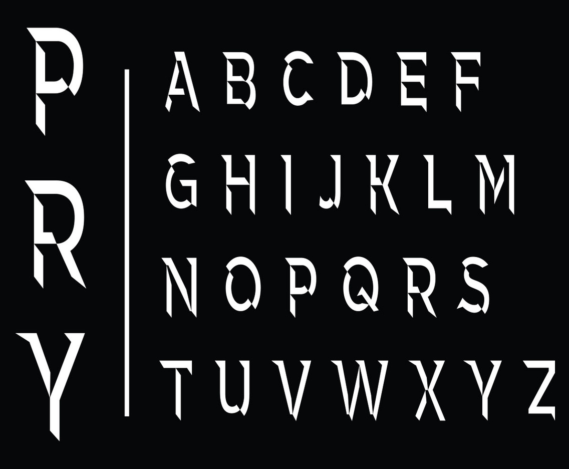 Beveled Vector Font Vector Art & Graphics | freevector.com