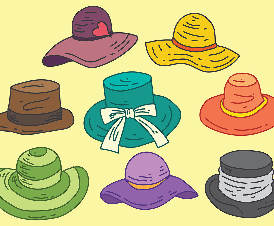 Free Bonnet Icons Vector Vector Art & Graphics | freevector.com