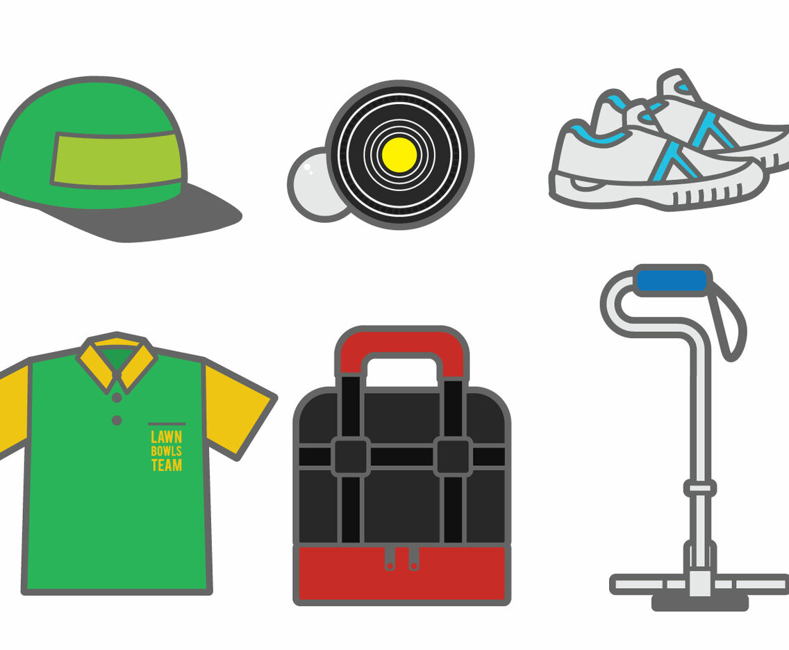 Lawn Bowls Vector Elements Vector Art & Graphics | freevector.com