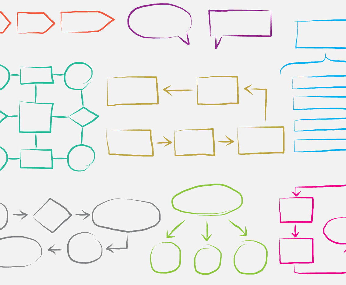 Mind Map Drawings Vector Art & Graphics | freevector.com