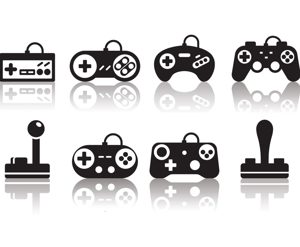 Free Minimalist Gaming Joystick Icons Vector Art & Graphics ...