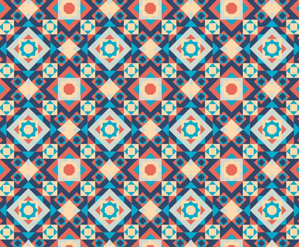 Geometric Motif Pattern Vector Art & Graphics | freevector.com