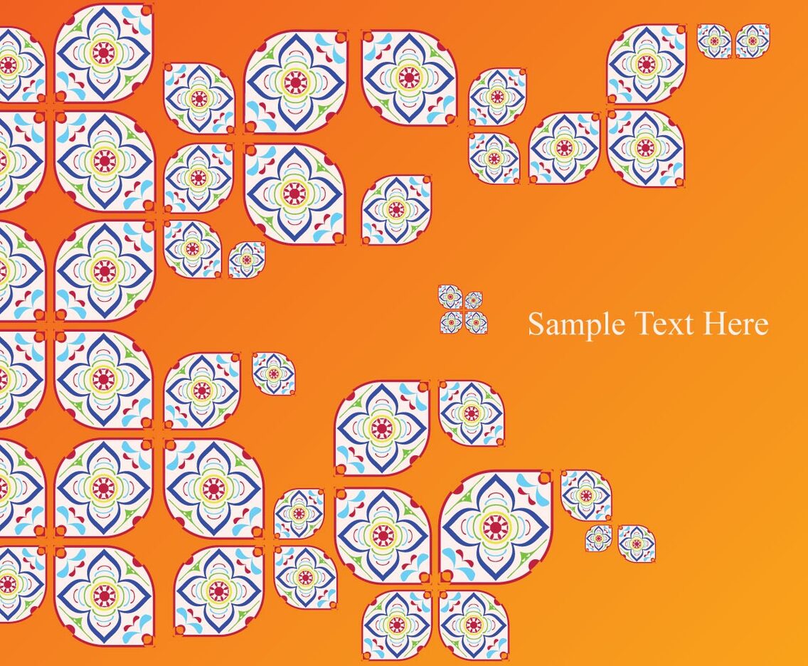 Portuguese Tile Abstract Vector Art & Graphics | freevector.com