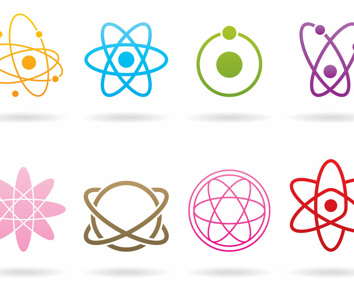 Atom Logos Vector Art & Graphics | freevector.com