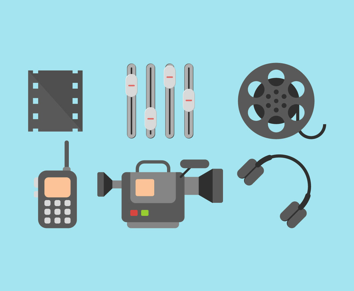 Free Video Editing Vector 1 Vector Art & Graphics | freevector.com