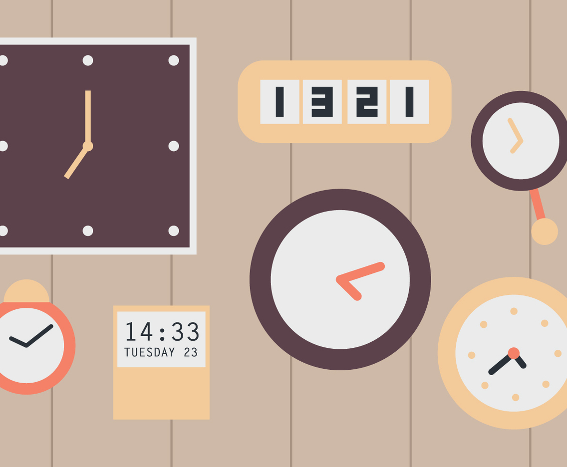 Wall Clocks Vector Art & Graphics | freevector.com