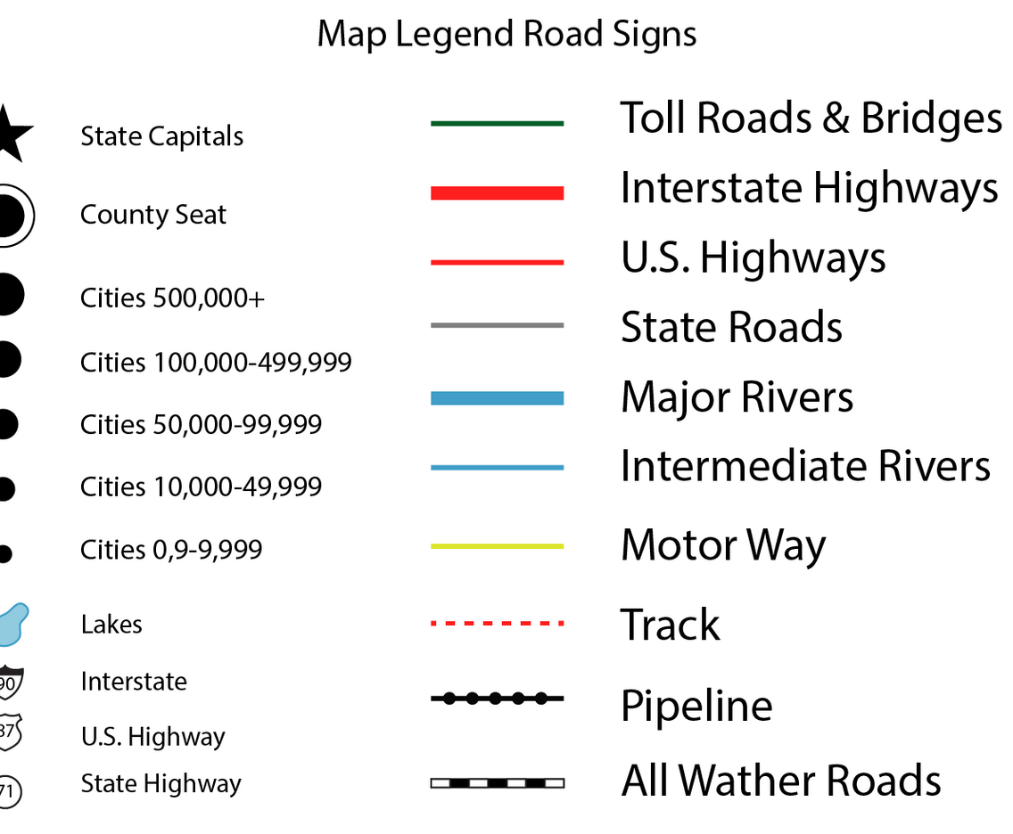 Free Map Legend Vector Vector Art & Graphics | freevector.com