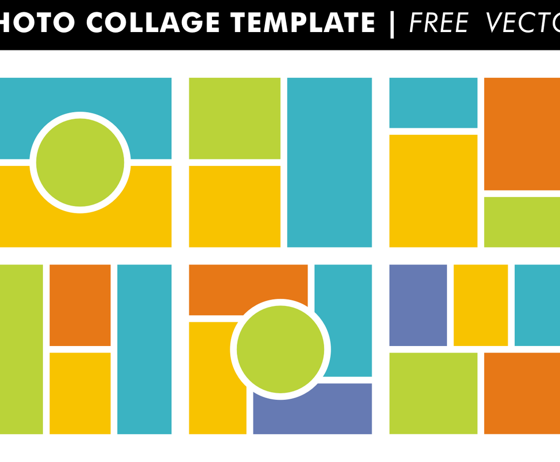 Photo Collage Templates Free Vector Vector Art & Graphics | freevector.com
