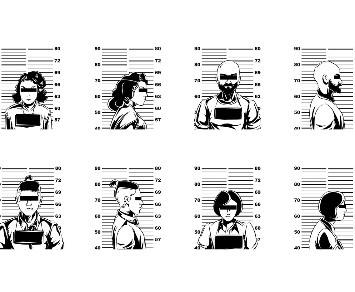 Mugshot Vector Vector Art & Graphics | freevector.com