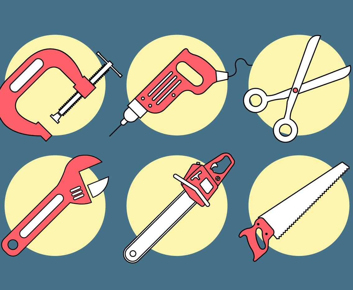 Vector Tools Set Vector Art & Graphics | freevector.com