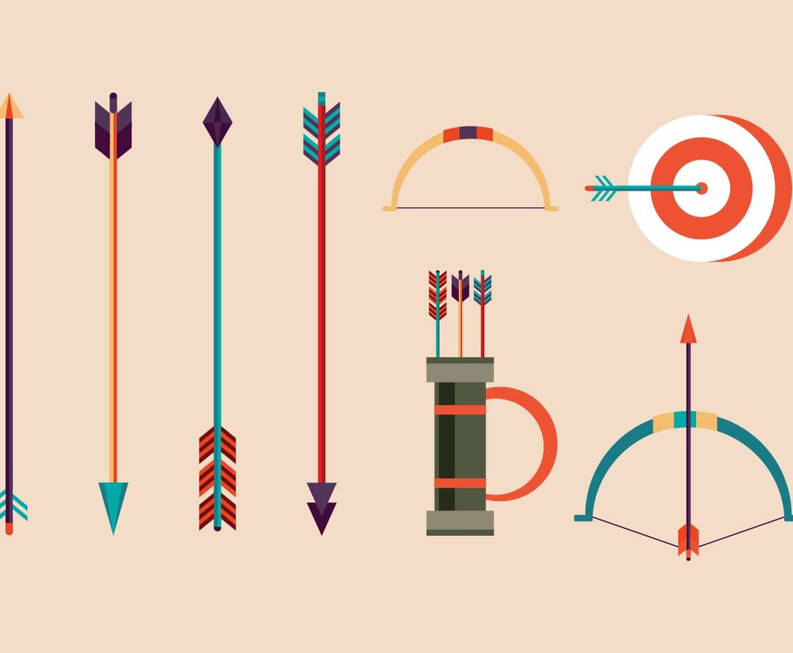Free Archery Vector Illustrations Vector Art & Graphics | freevector.com