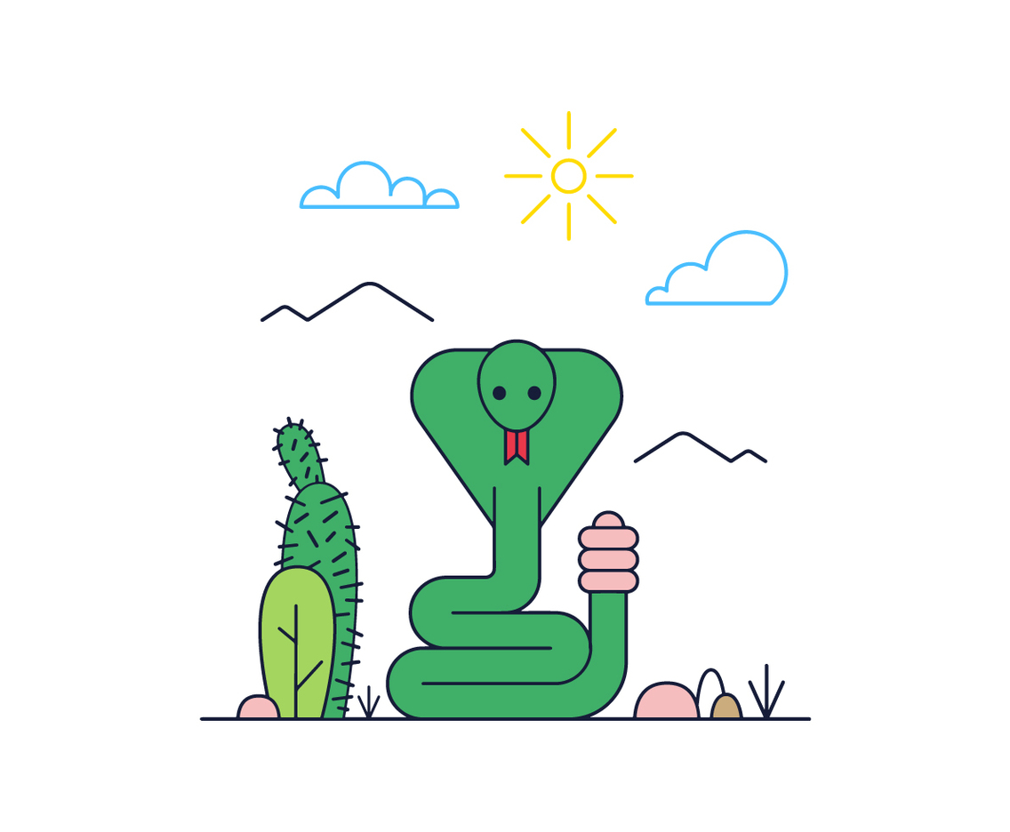 Free Snake Vector Vector Art & Graphics | freevector.com