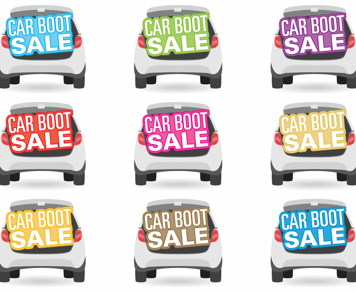 Car Boot Sale Titles Vector Art & Graphics | freevector.com