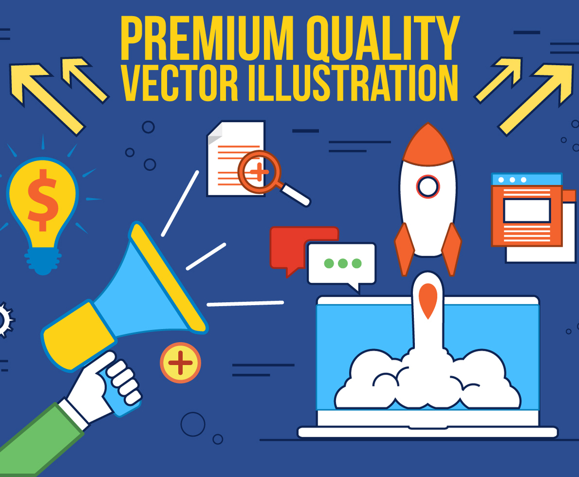 Free Digital Media Vector Illustration Vector Art & Graphics ...