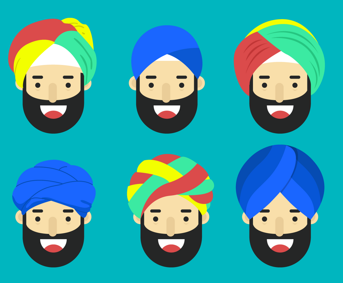 Turban Vectors Vector Art & Graphics | freevector.com