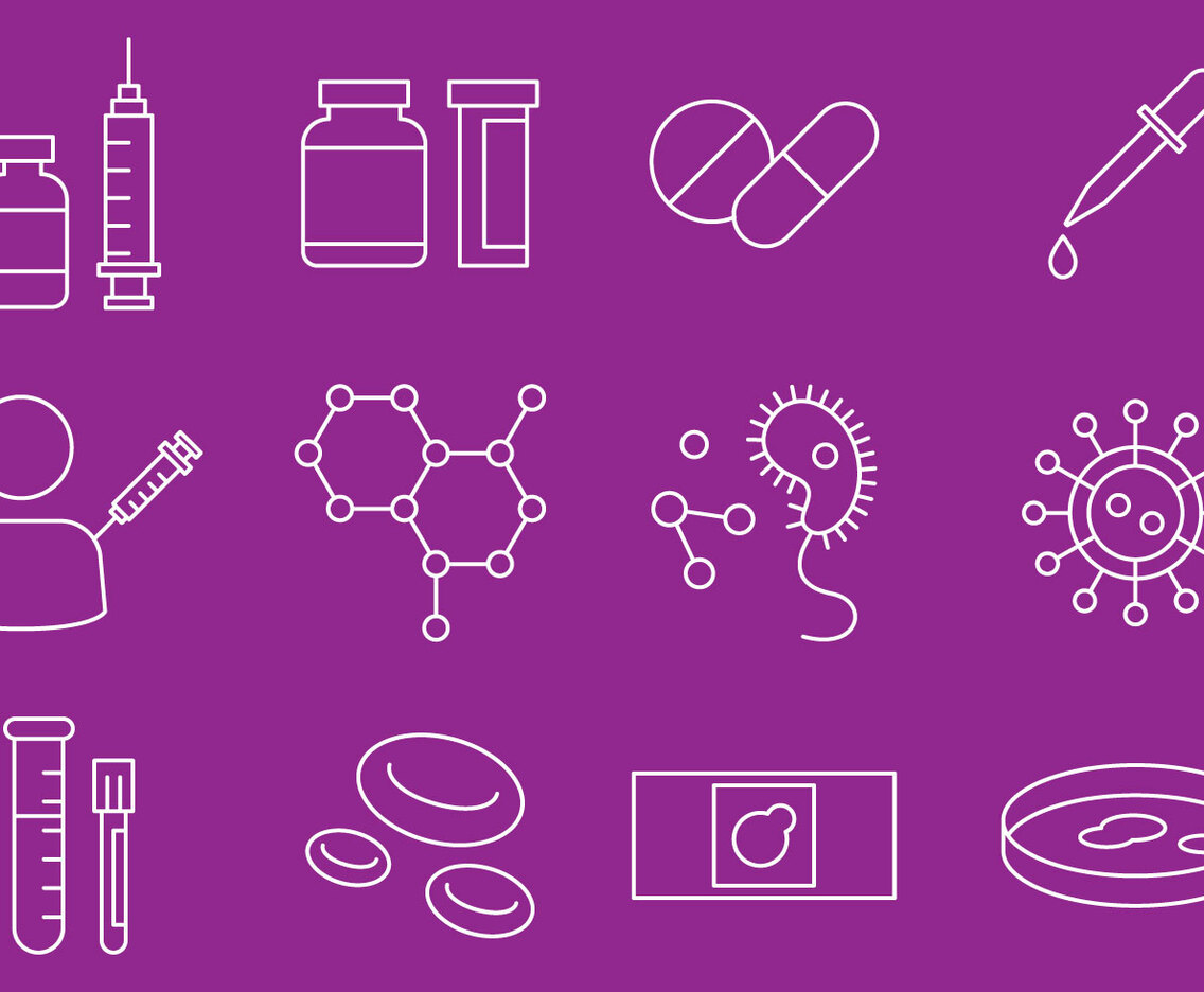 Disease And Virus Icons Vector Art & Graphics | freevector.com