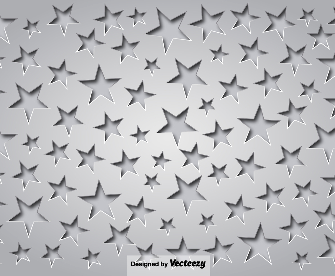 Gray Background With Stars And Shadows Vector Art & Graphics ...