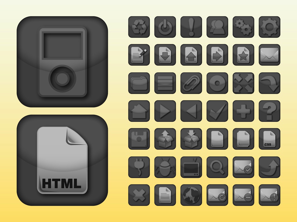 Apps Icons Vector Art & Graphics | freevector.com