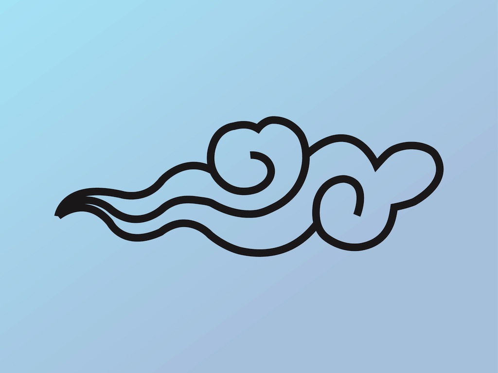 Wind Icon Vector Art Graphics Freevector