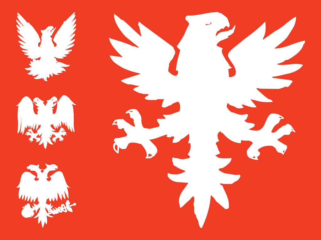 Heraldic Eagles Graphics Vector Art & Graphics | freevector.com