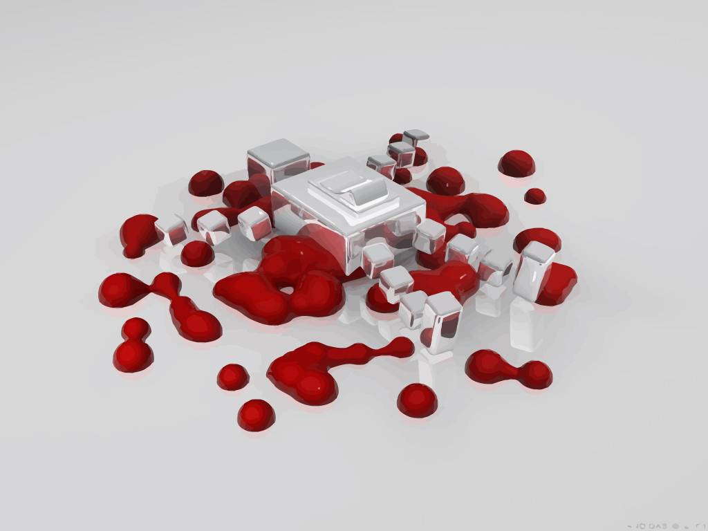 Blood Shapes Wallpaper Vector Art & Graphics | freevector.com