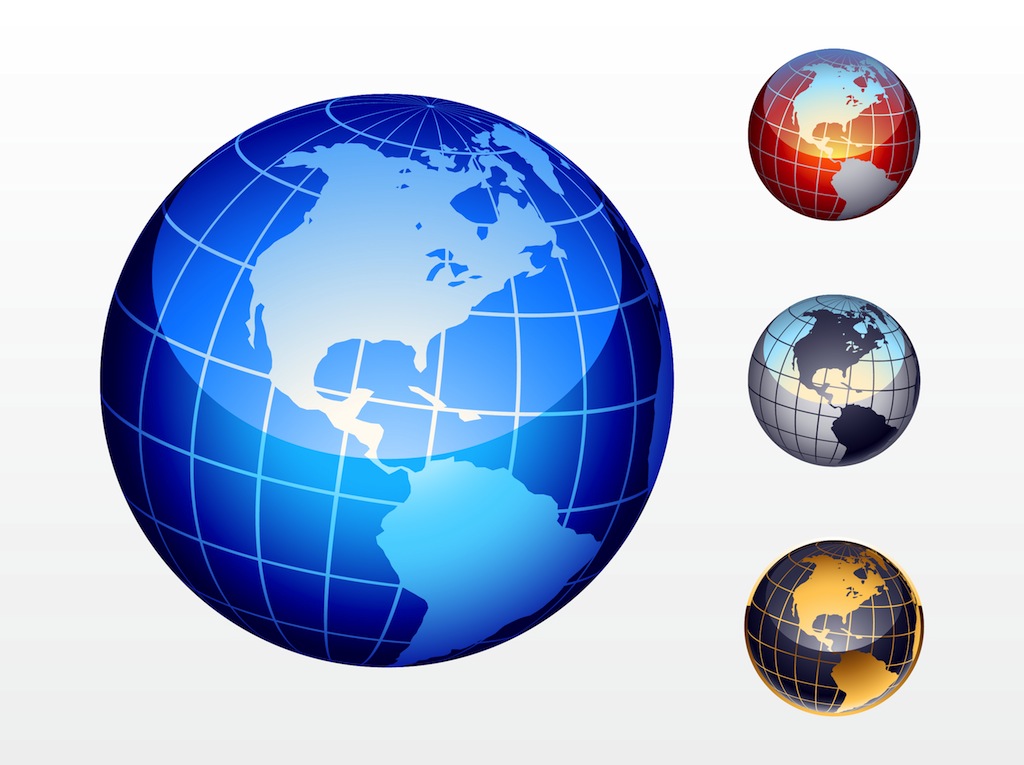 World Icons Vector Art Graphics Freevector