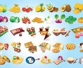 Food Cartoons Vector Art & Graphics | freevector.com