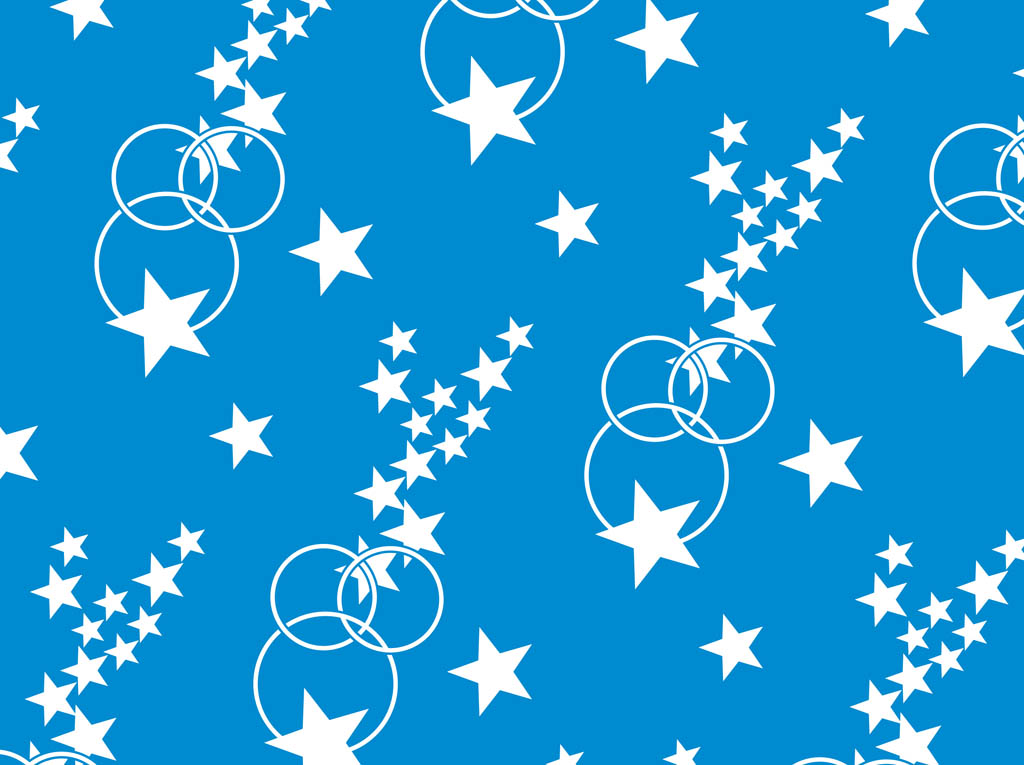 Stars And Circles Pattern Vector Art & Graphics | freevector.com