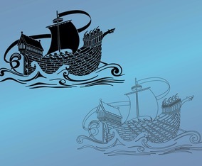 Galleon Illustration Vector Art & Graphics | freevector.com