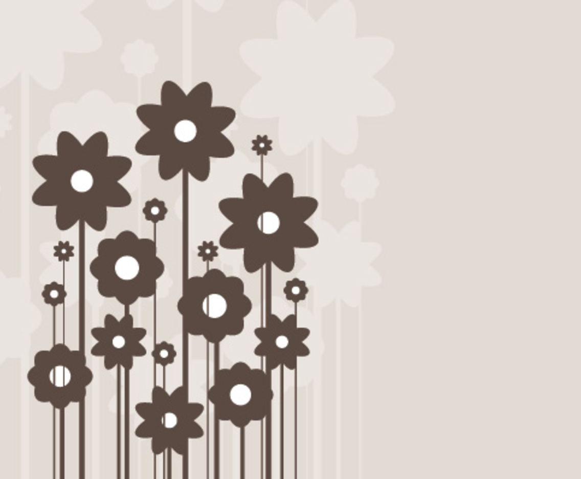 Decorative Vector Flowers Vector Art & Graphics | freevector.com