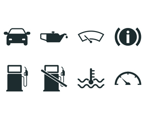 Oil Icon Set Vector Art & Graphics | freevector.com