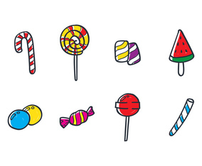 Candy Illustrations Vector Art & Graphics | freevector.com