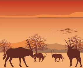 Free Oryx Vector Vector Art & Graphics | freevector.com