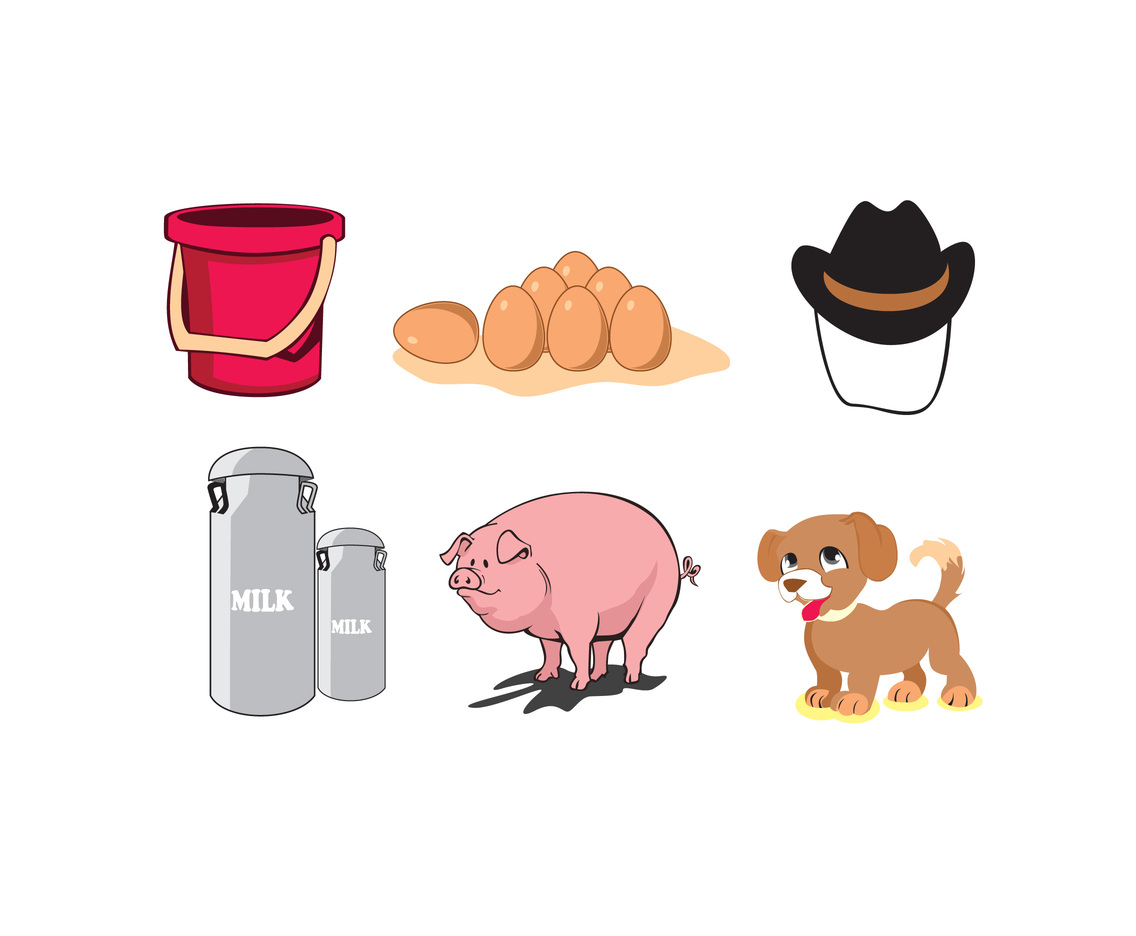 Ranch Life Vector Vector Art & Graphics | freevector.com