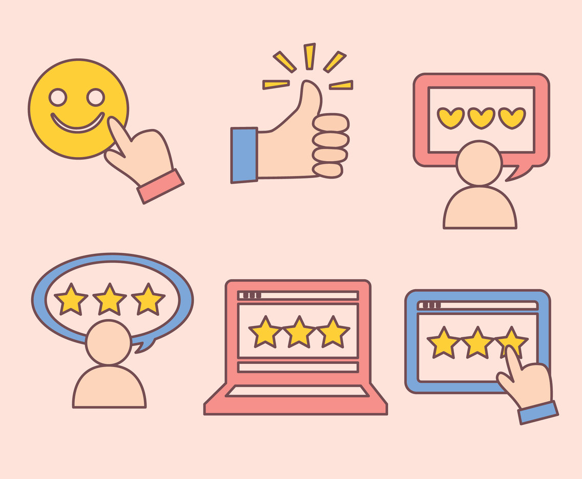 Nice Satisfaction Element Vectors Vector Art & Graphics | freevector.com